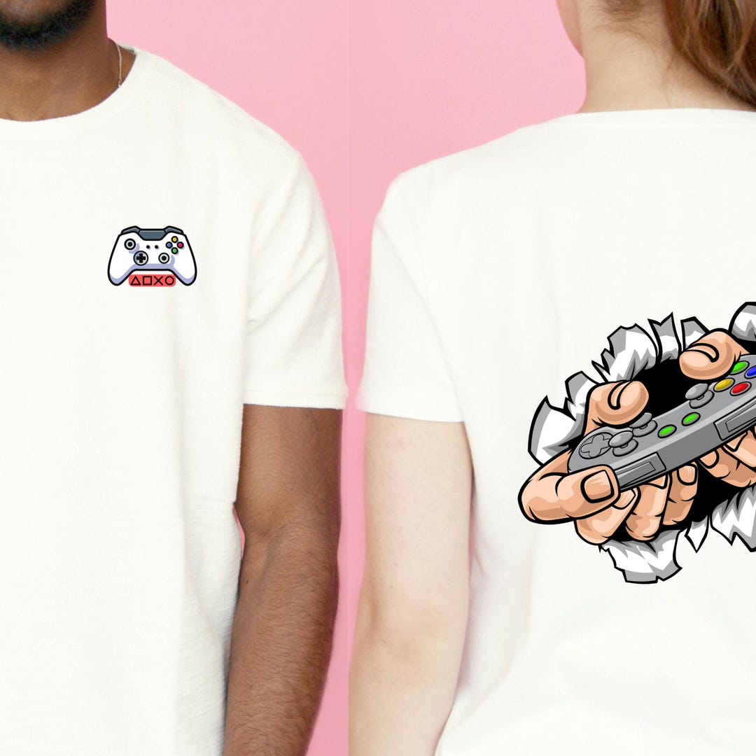 Gaming Controller T-shirt, Retro Gaming Gift T Shirt, Gift for Gamer ...