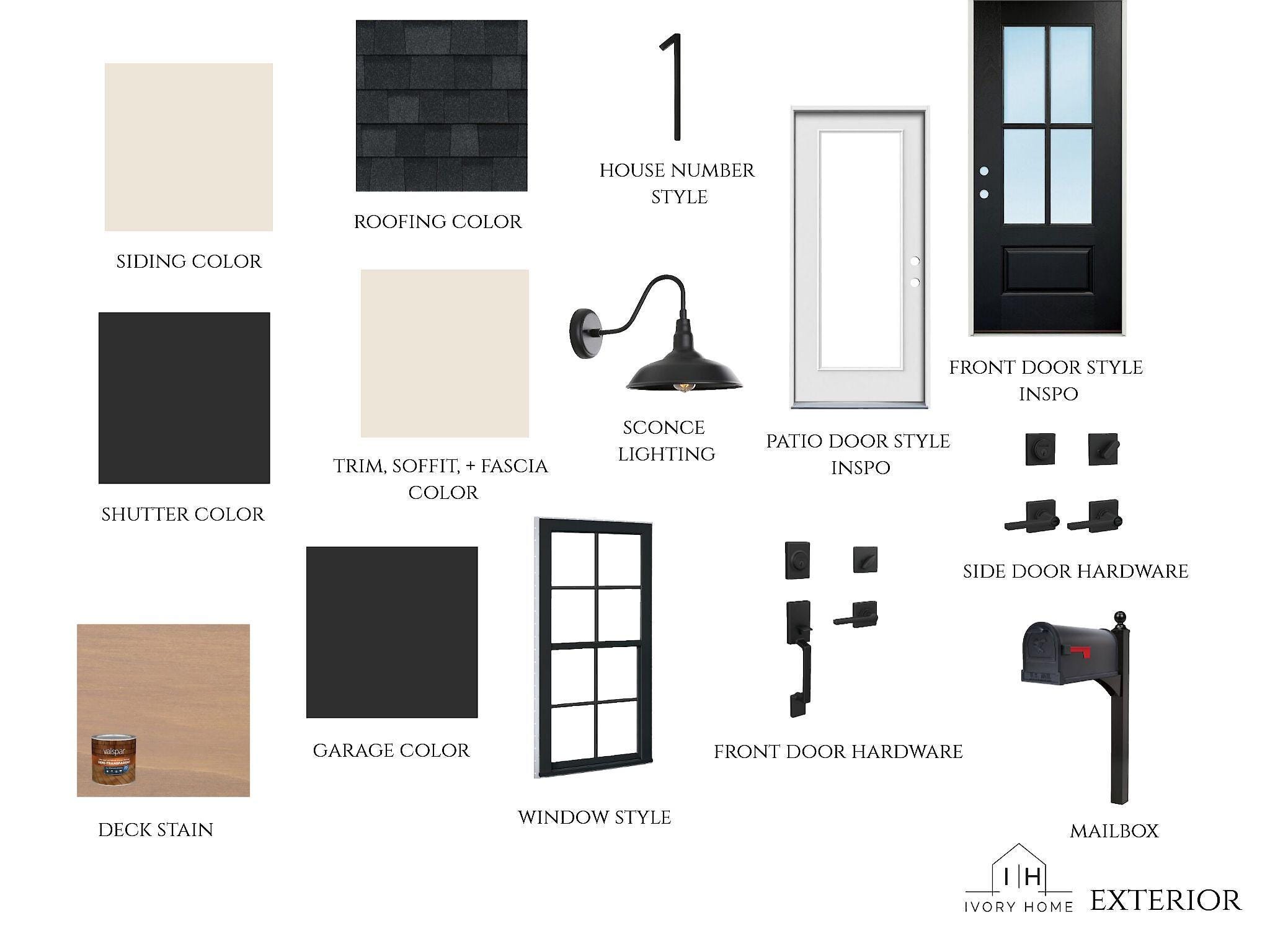 Modern Farmhouse Level 2 Home Design: Complete With Design Boards and ...