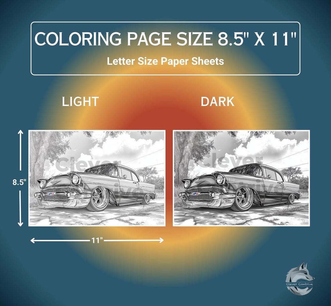 Classic Lowrider Coloring Pages, Vintage Cars, Adult Lowrider Retro ...