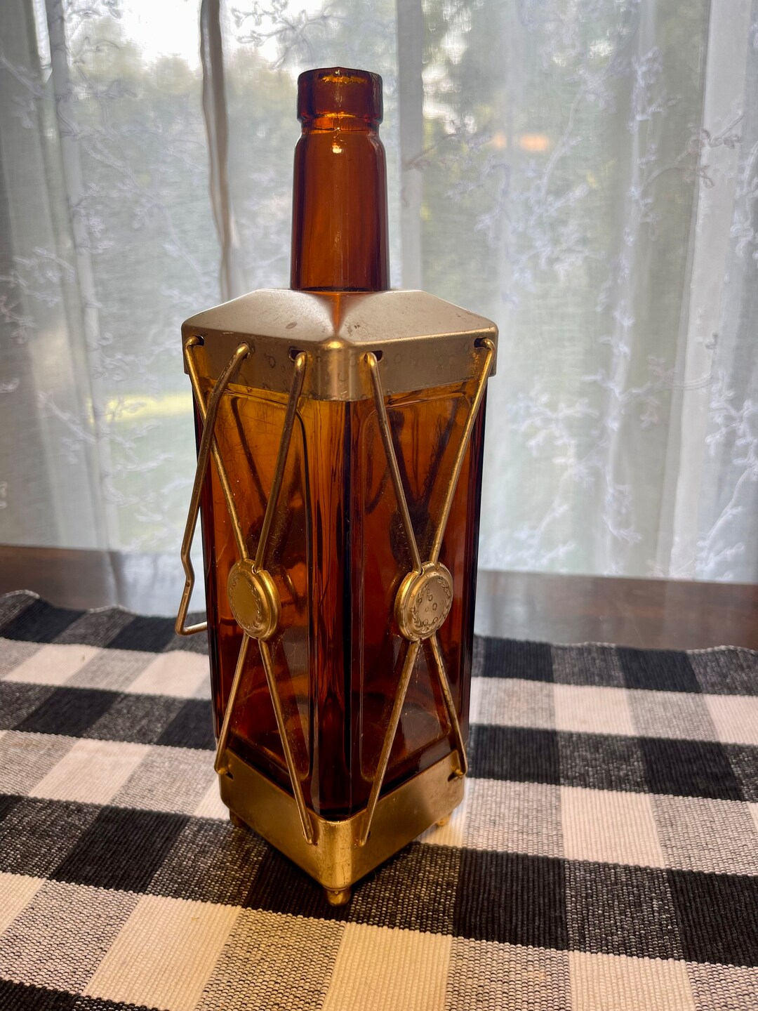 1970s MCM Whiskey Decanter Music Box, Vintage Whiskey Decanter, Bar ...