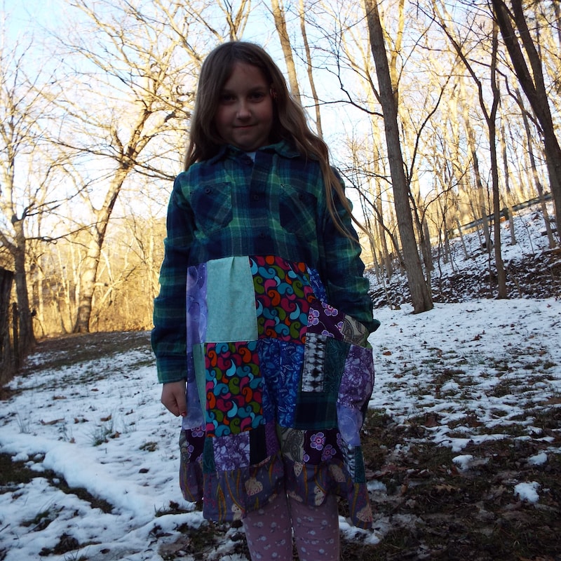 Upcycled Girls Dress - Etsy