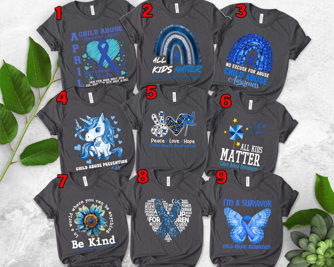 Child Abuse Awareness Shirt, Child Abuse Prevention Shirt, Child Abuse ...