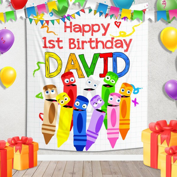 Color Crew Birthday - Etsy