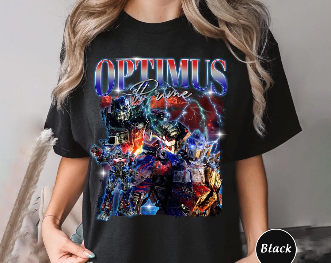 Transformers One Optimus Prime Shirt, Vintage Optimus Prime Homage ...