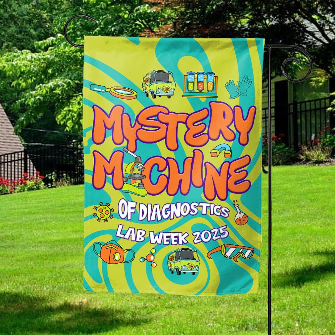 Lab Week 2025 Garden Flag, Lab Week 2025 Flag, Lab Week 2025 Laboratory ...