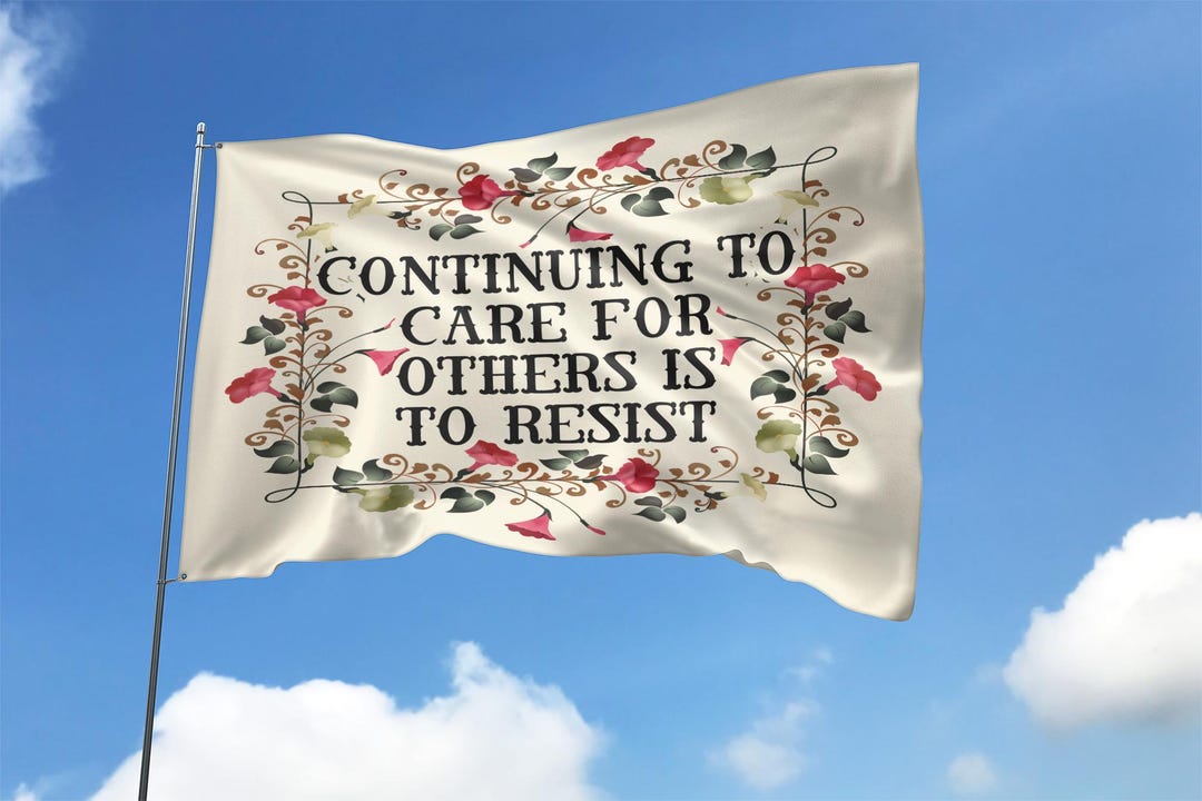 Resistance House Flag, Be Kind to Other, Protect the Vulnerable ...