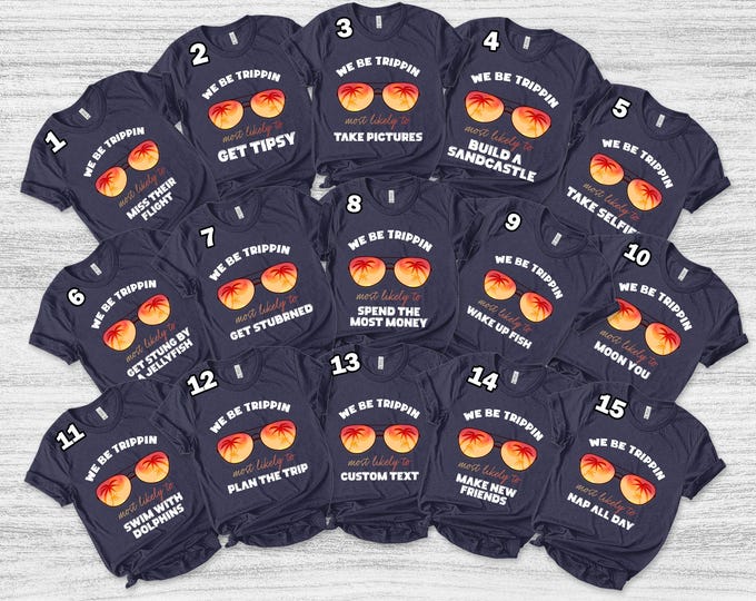 Matching Shirts for Friends Vacation, Vacay Mode Shirts for Girl Trip ...