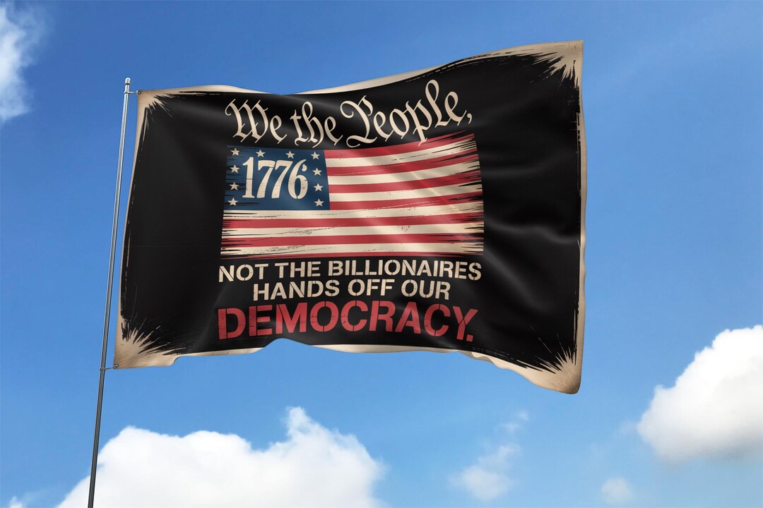 We the People Hands off Flag/resist Hands off Garden Flag/hands off ...