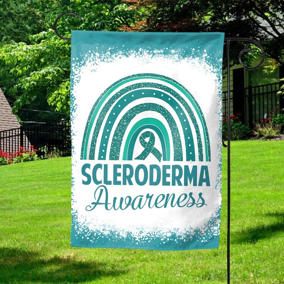 Scleroderma Awareness Awareness Garden Flag Welcome Sign New Home ...