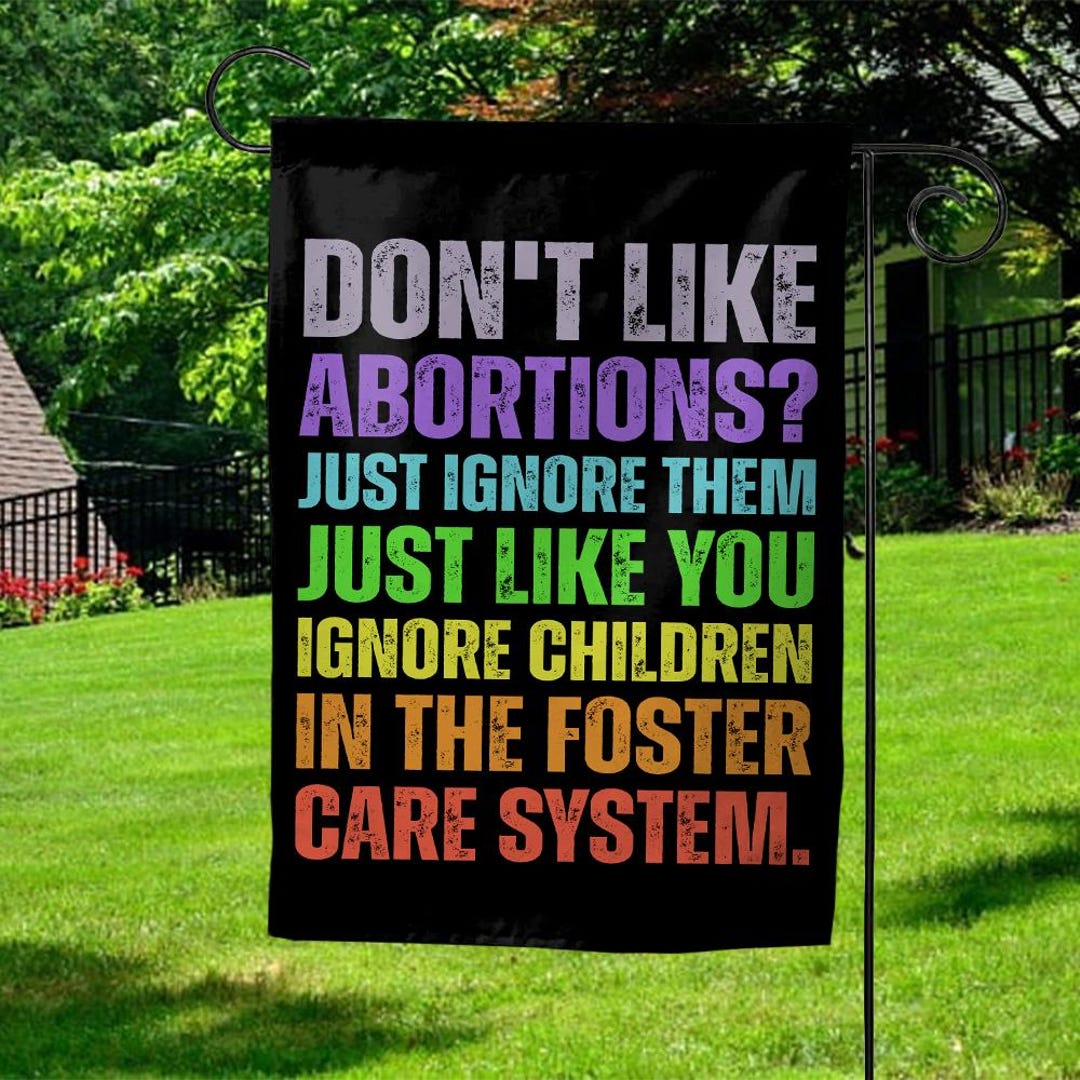 Abortion-rights Pro Choice Garden Flag, 1973 Roe V Wade Flag, Feminist ...