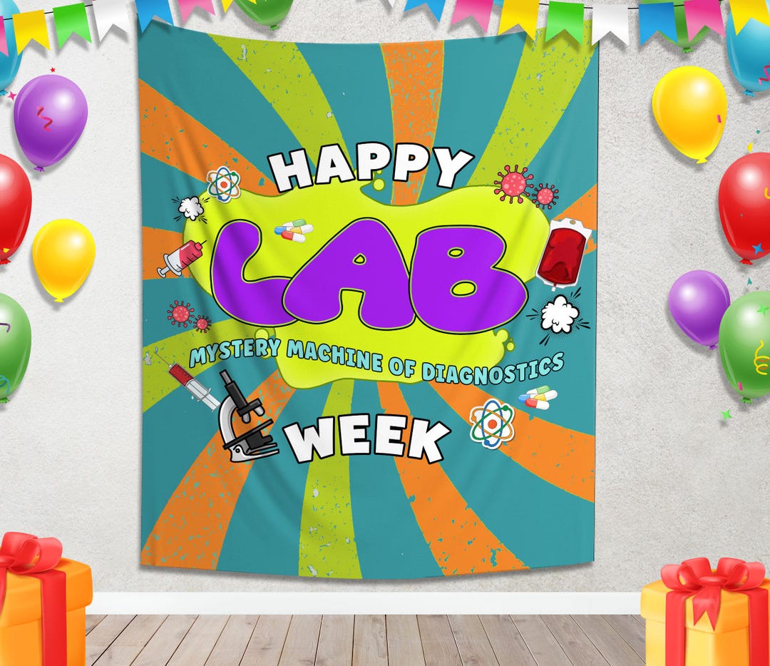 Lab Week 2025 Garden Flag, Lab Week 2025 Flag, Lab Week 2025 Laboratory ...