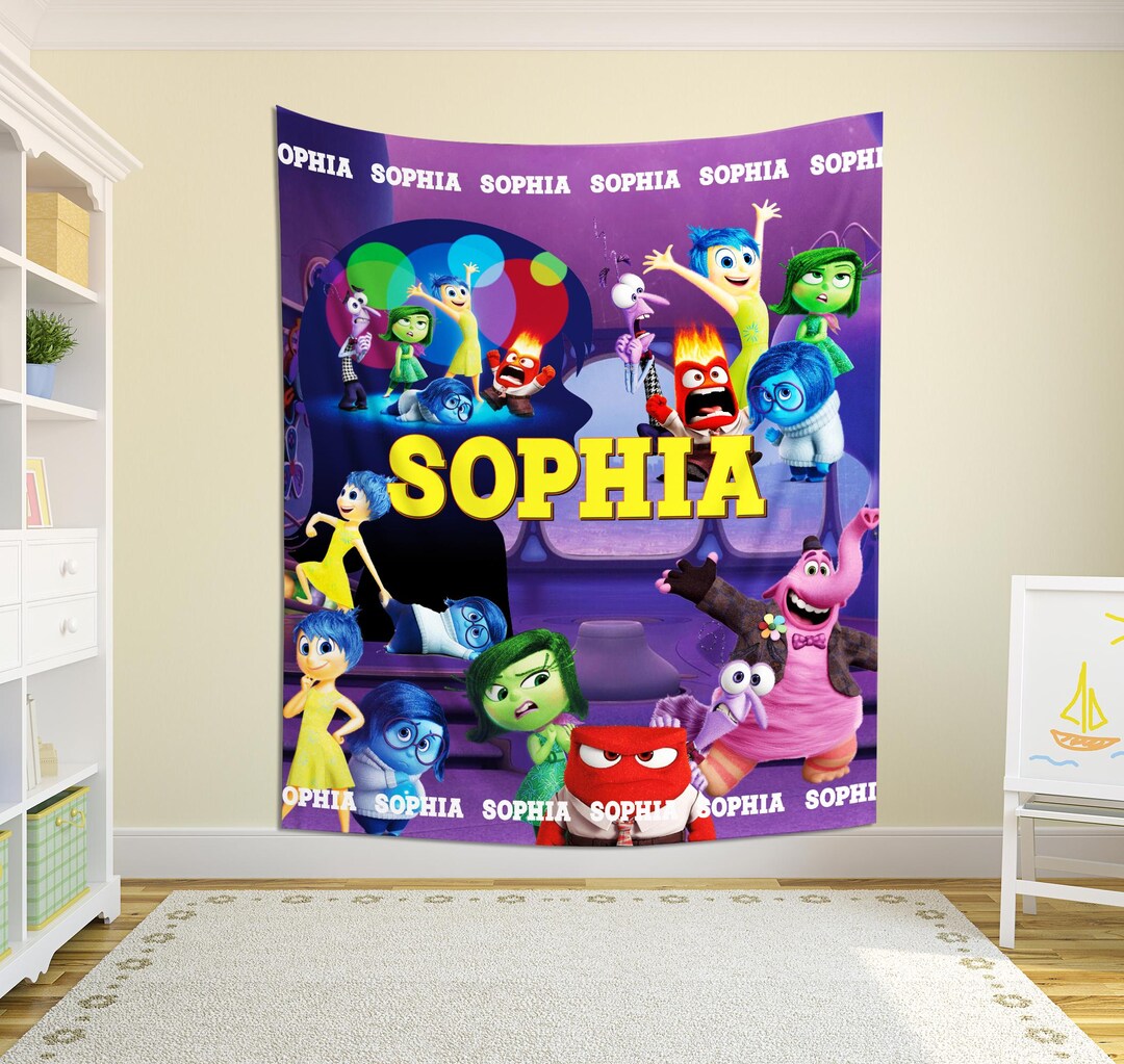 Personalized Disney Pixar Inside Out Banner Birthday UMWB10 - Etsy