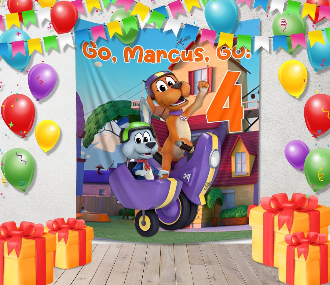 Go Dog Go Party Banner, Go Dog Go Backdrop, Go Dog Go Background Go Dog ...