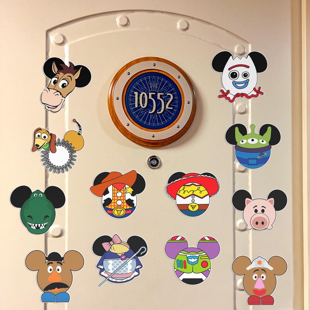 Disney Inspired Toy Story Woody, Buzz, Slinky Dog, Aliens, Fork ...