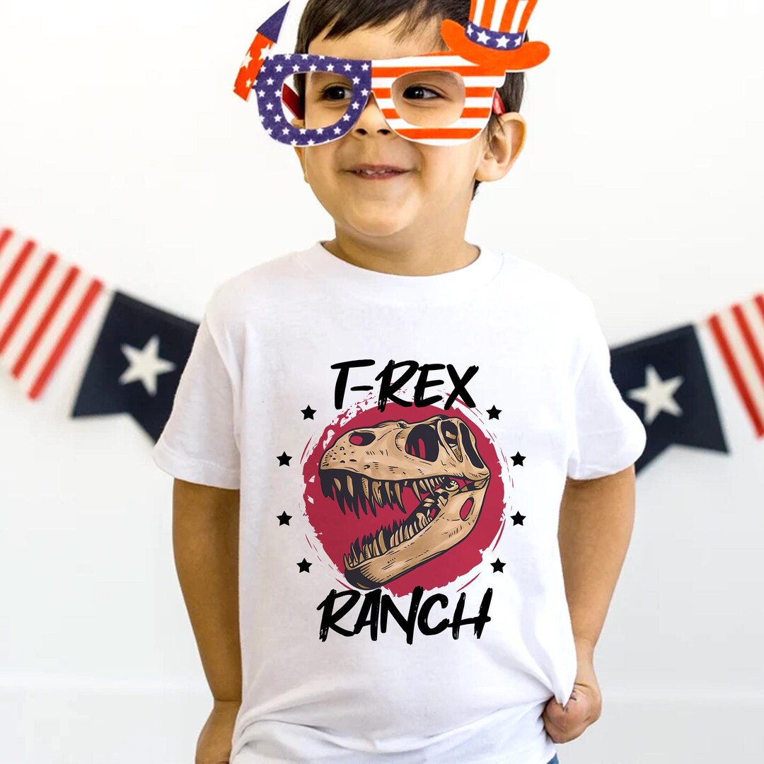 T-rex Ranch Shirt, Park Ranger T-rex Shirt, Ranch Park Ranger Shirt ...