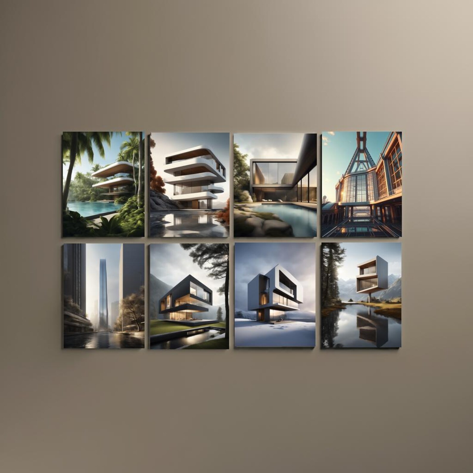 Architecture Art Collection | 34 Structural Art Prints | Urban Design ...