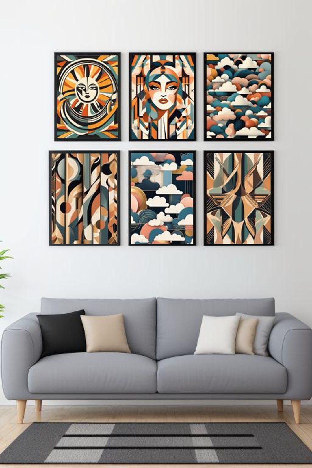 Art Deco Art Collection | 26 Art Prints | Luxury Decor | Digital ...