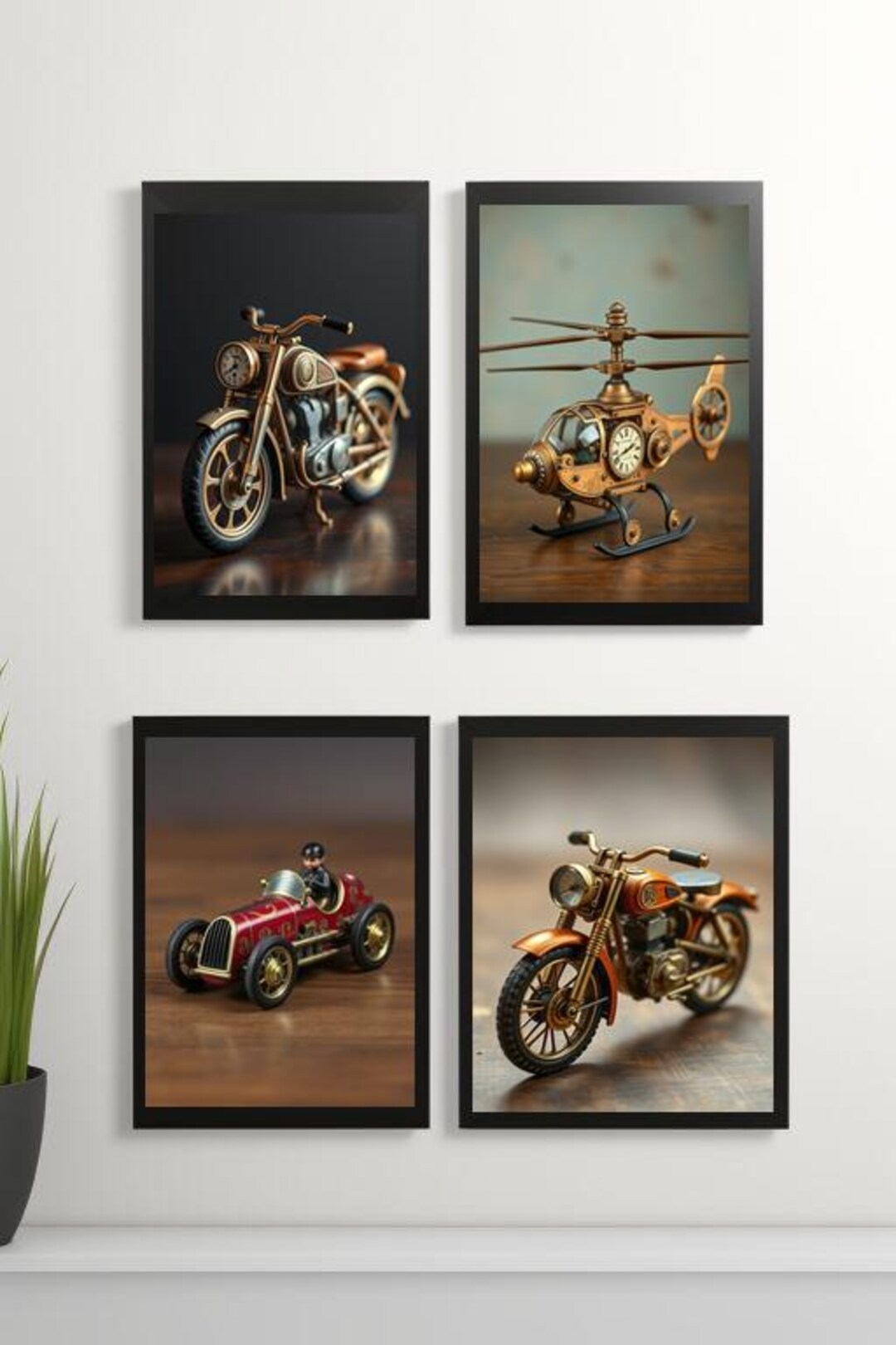 Retro Toy Prints: Vintage Plaything Art Collection (digital Download ...