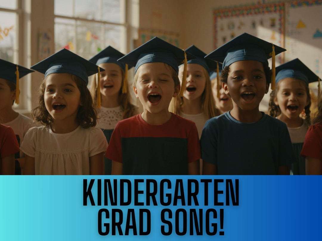 Personalized Kindergarten Graduation Song: Custom Teacher Tribute (MP3 ...