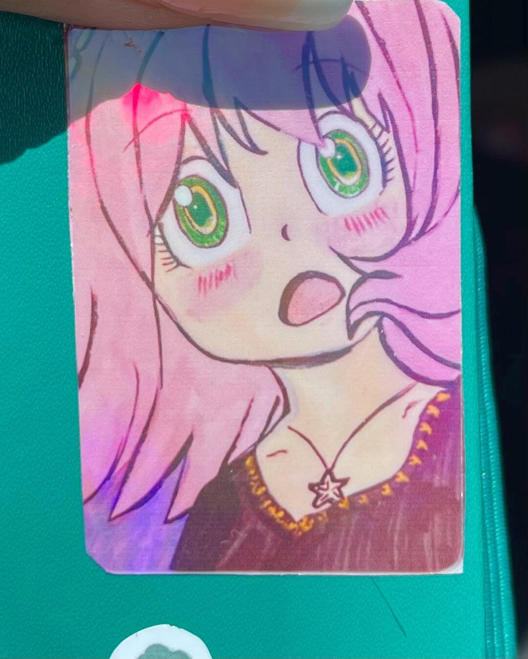 Holographic Anya Forger Sticker - Etsy