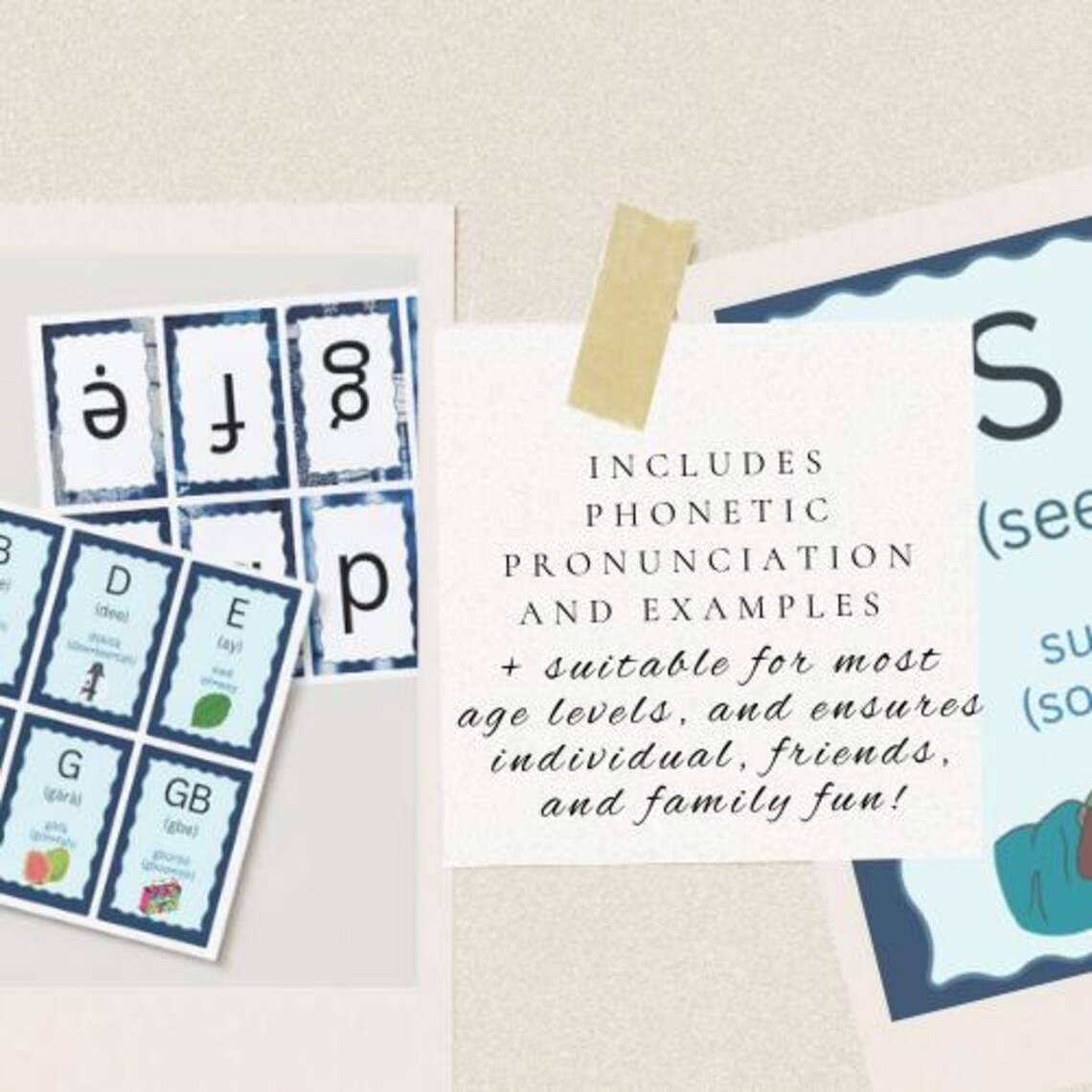 Yoruba Alphabet Flashcards | Printable Learning Cards With Phonetic ...