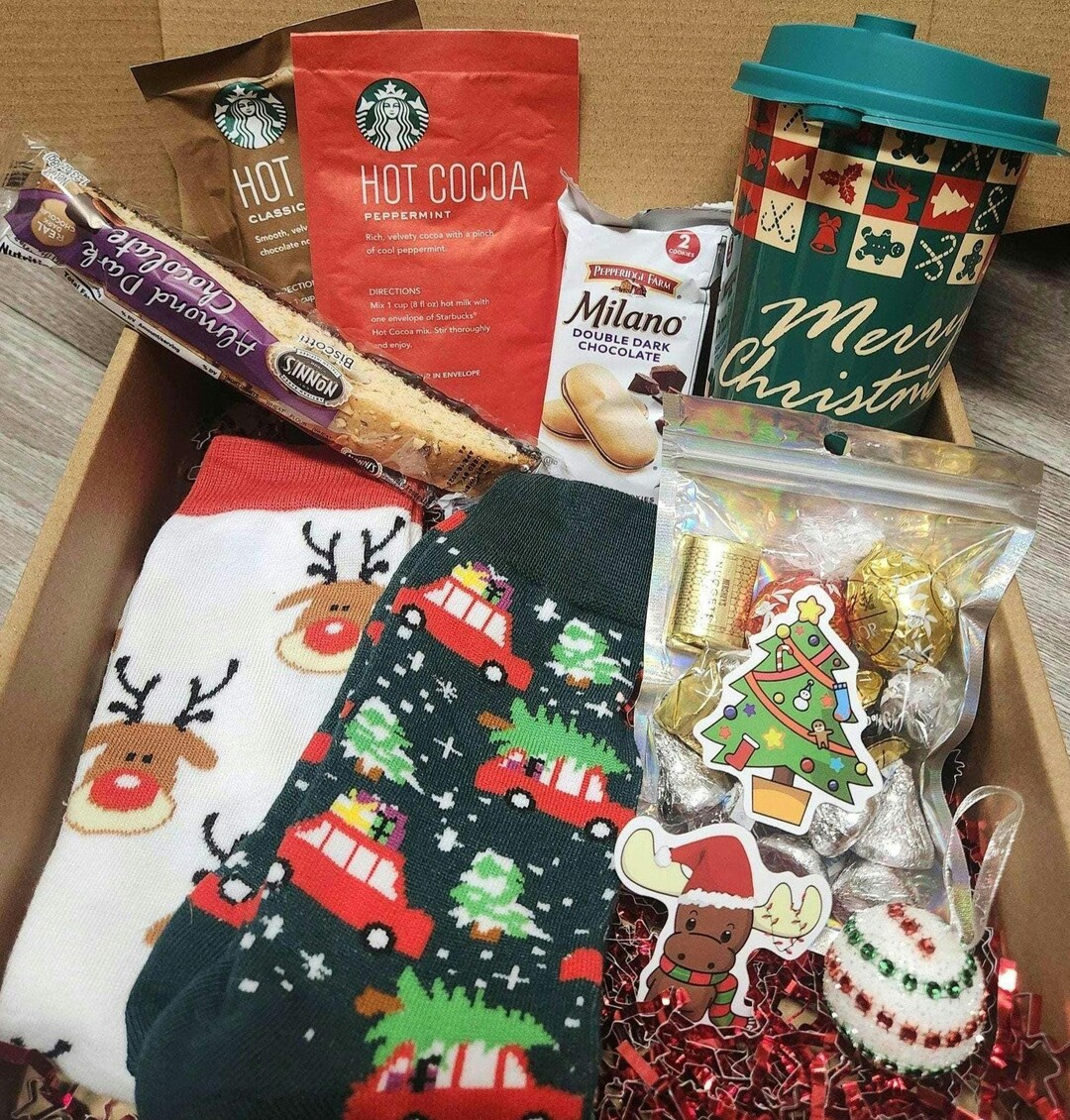 Christmas Hot Cocoa Box - Etsy