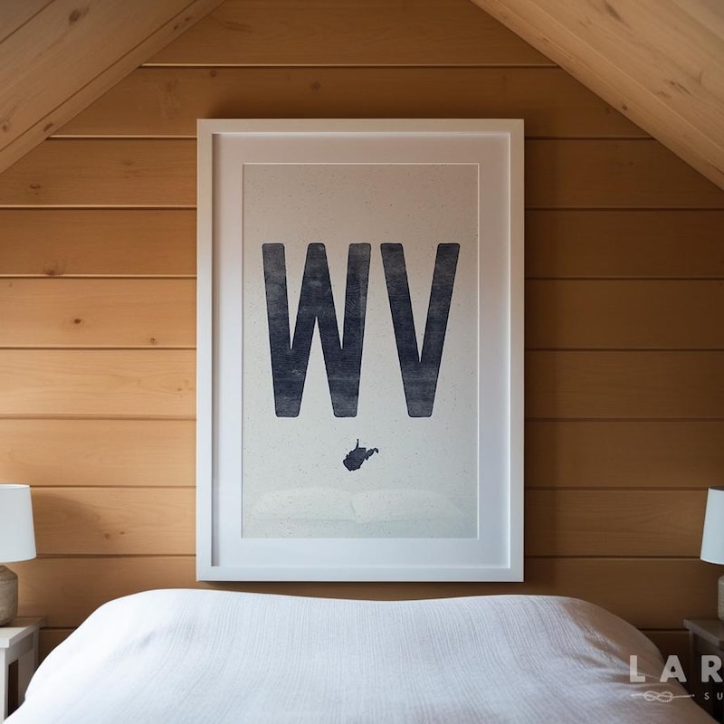 Wv Wall Office Decor - Etsy