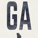 Georgia State Print, Georgia Abbreviation Poster, Woodcut Wall Art ...