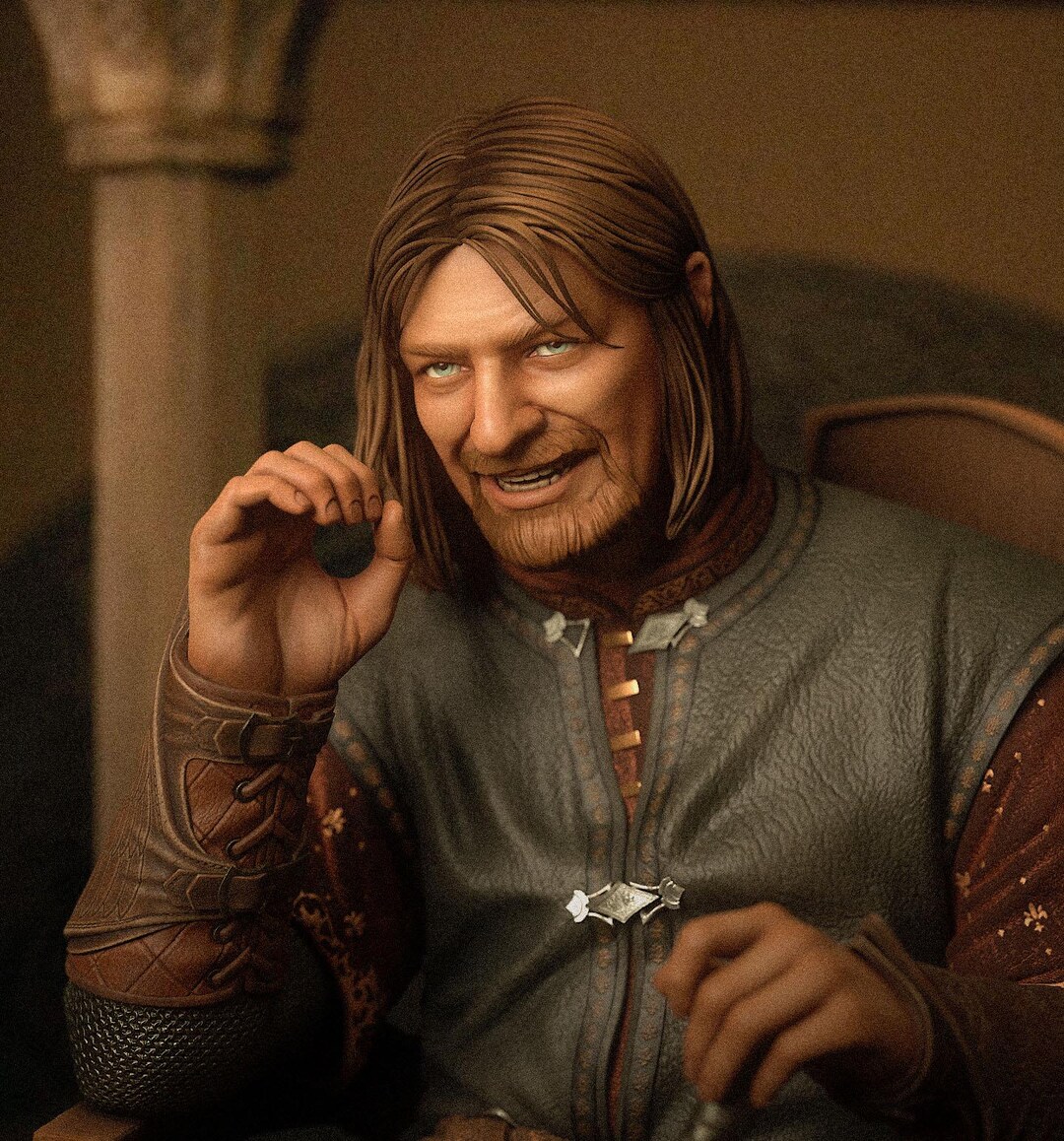 Boromir the Lord of the Rings Gondor Council of Elrond Denethor II War ...