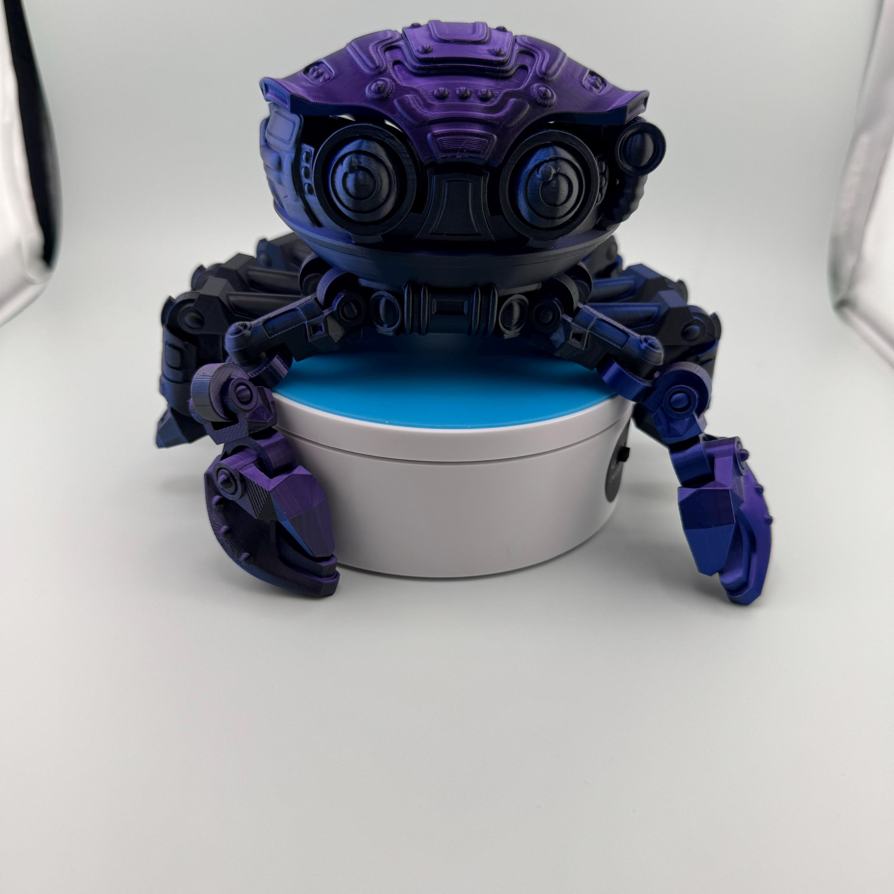 Large 8 Robot Crab Storage Box With Alien Figurine Inside - Etsy