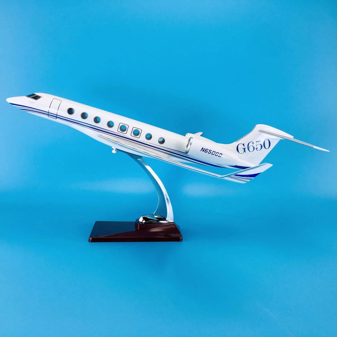 Gulfstream G650 1/70 Scale Model Die Cast Collection Home and Office ...