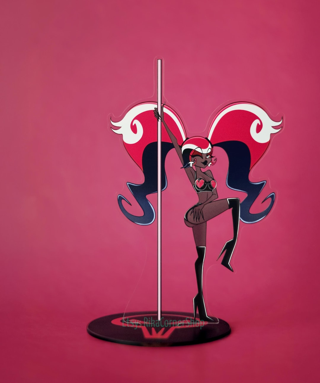 Velvette Hazbin Hotel Acrylic Standee | Pole Dance | in Stock - Etsy