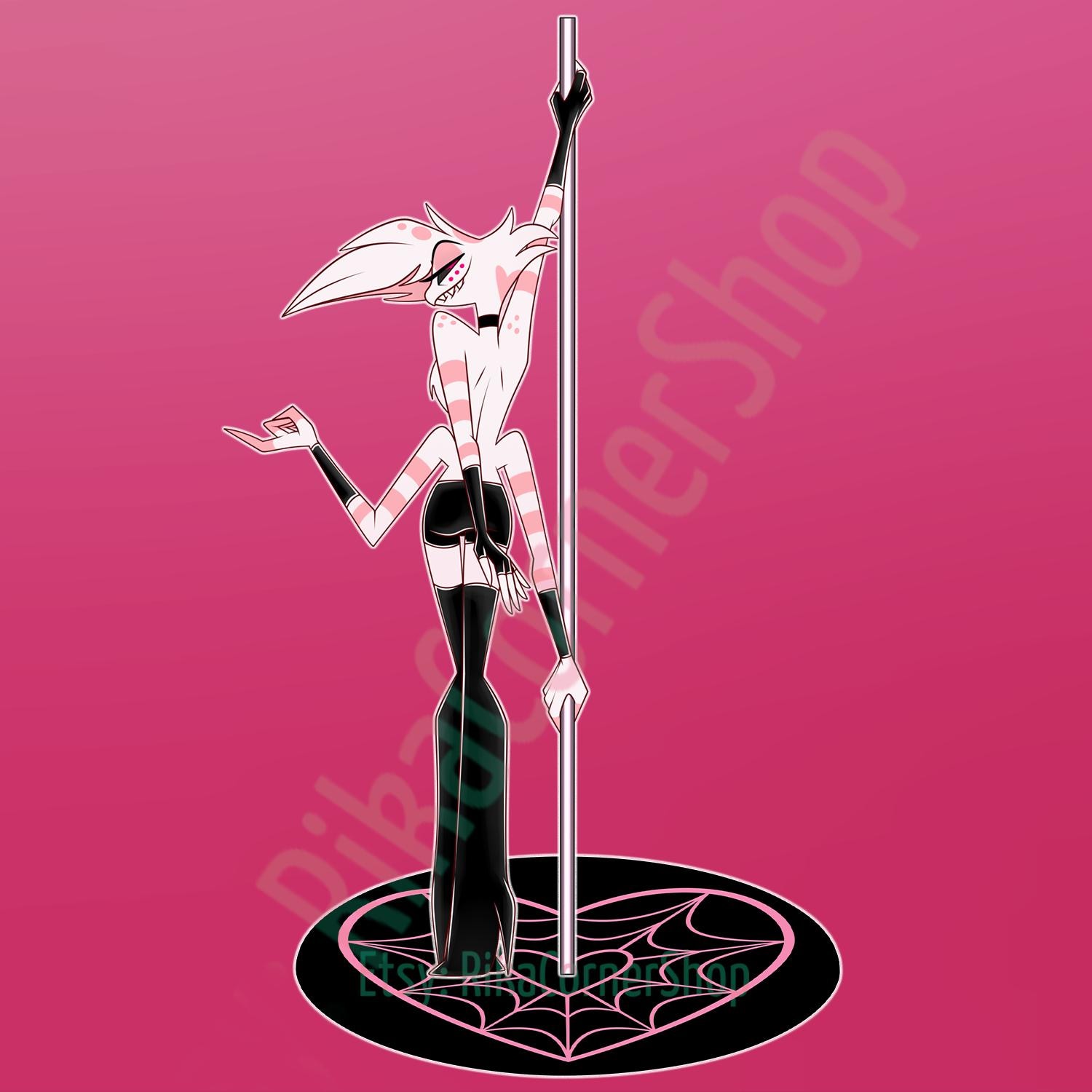 Hazbin hotel angel dust - Etsy 日本 Hazbin hotel angel dust - Etsy 日本
