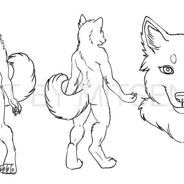 Husky Furry Base - Etsy