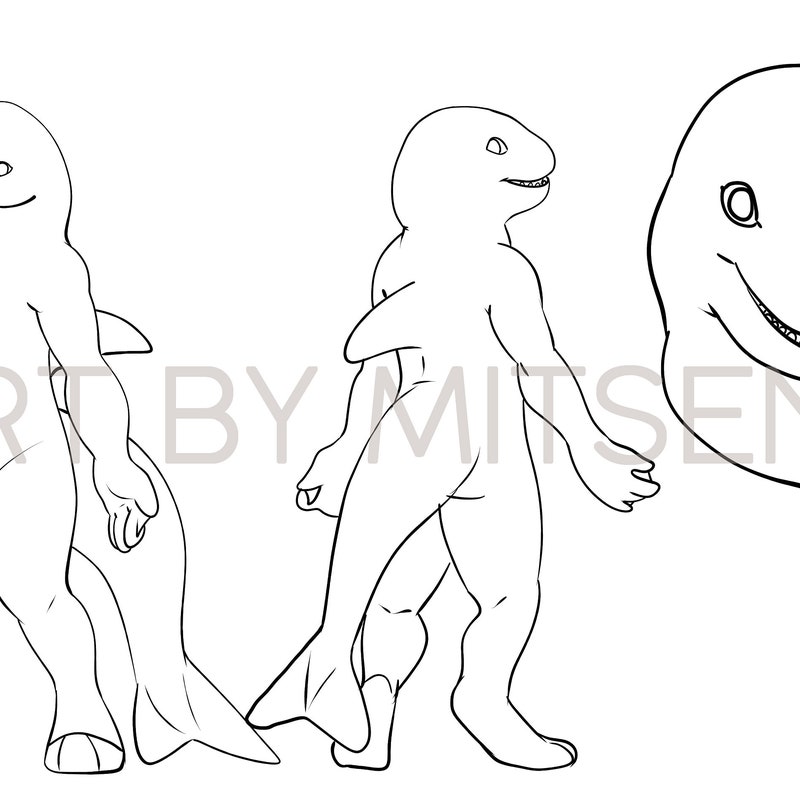 Fursona Ref Sheet - Etsy