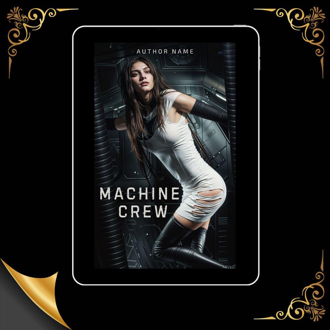 Pre-made Sci-fi Book Cover Design, Sci-fi Ebook Cover, Book Cover Art ...