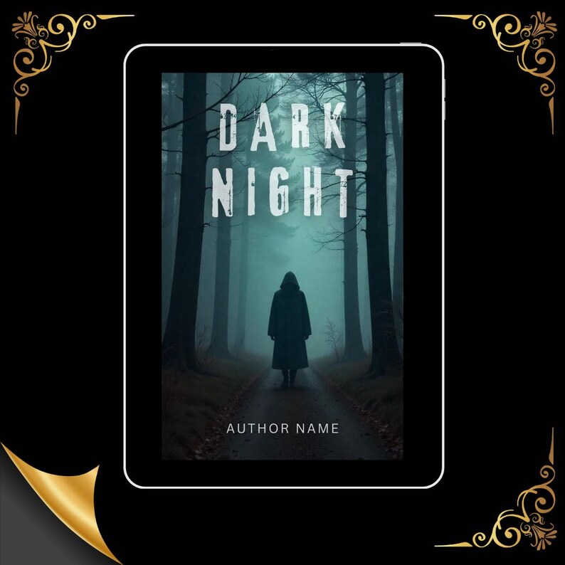 Pre-made Horror Book Cover Design, Thriller Ebook Cover, Book Cover Art ...