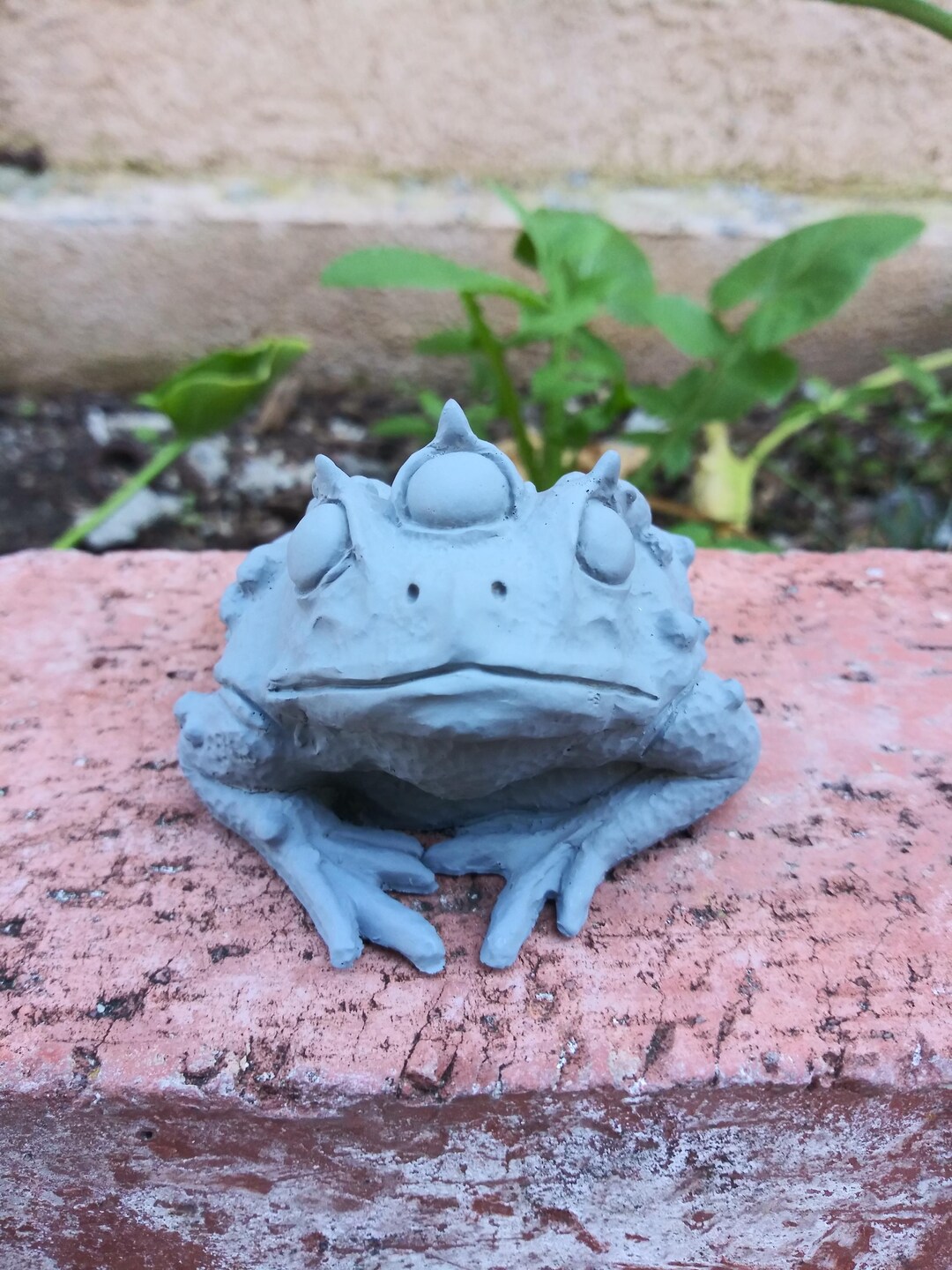 Blank Three Eyed Toad Figure - Etsy