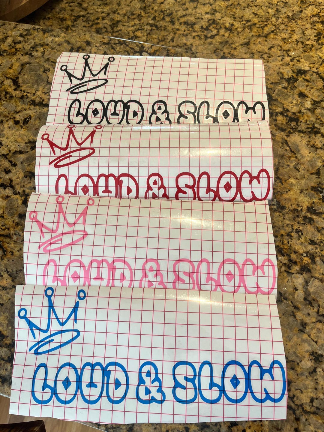 Loud & Slow Decal - Etsy