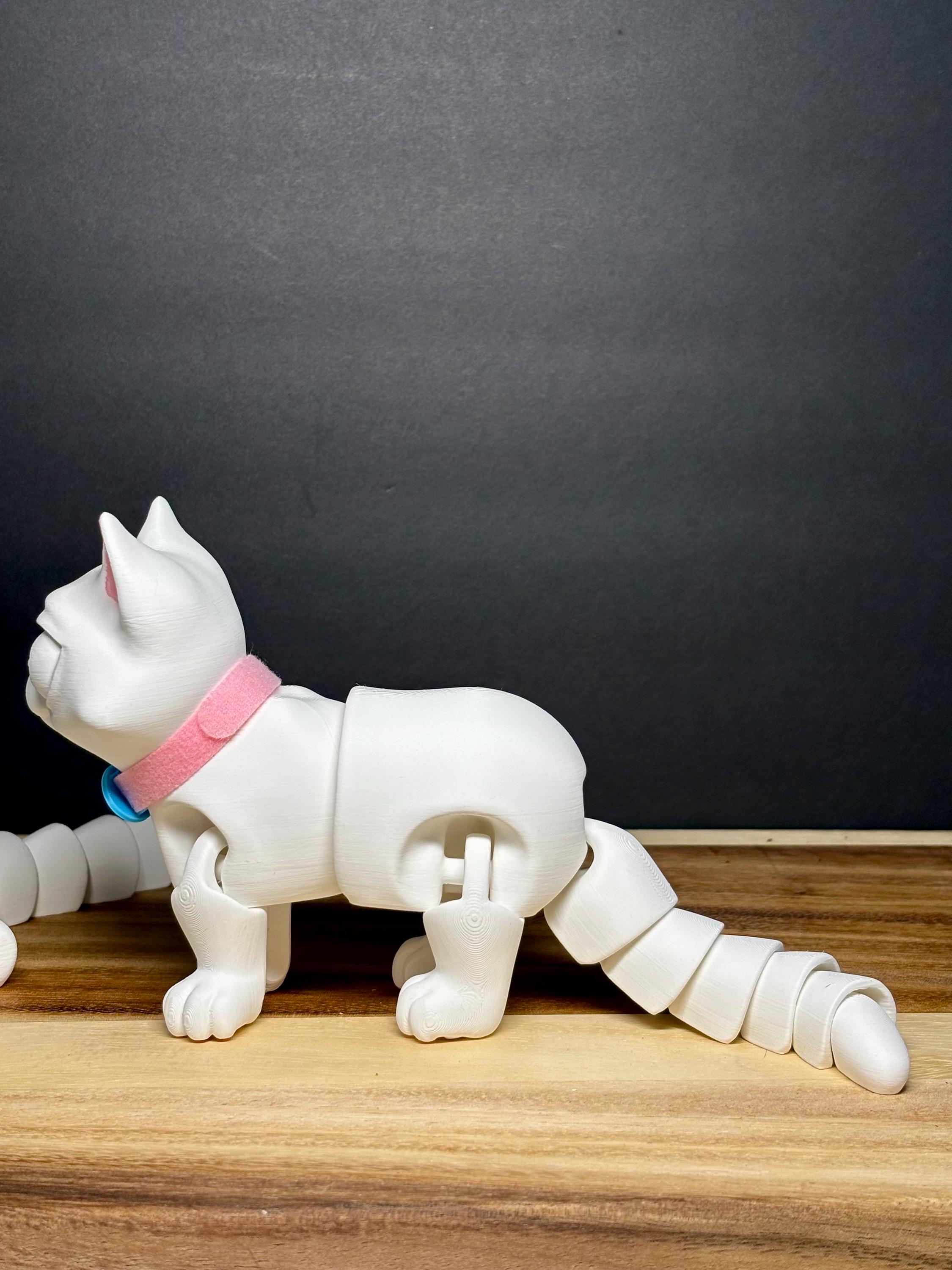 Personalized 3D Printed Pet Cat, Name Your Own Pet Cat, Christmas Gift ...