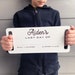 First Day of School Sign / Last Day of School / Personalized / Simple ...