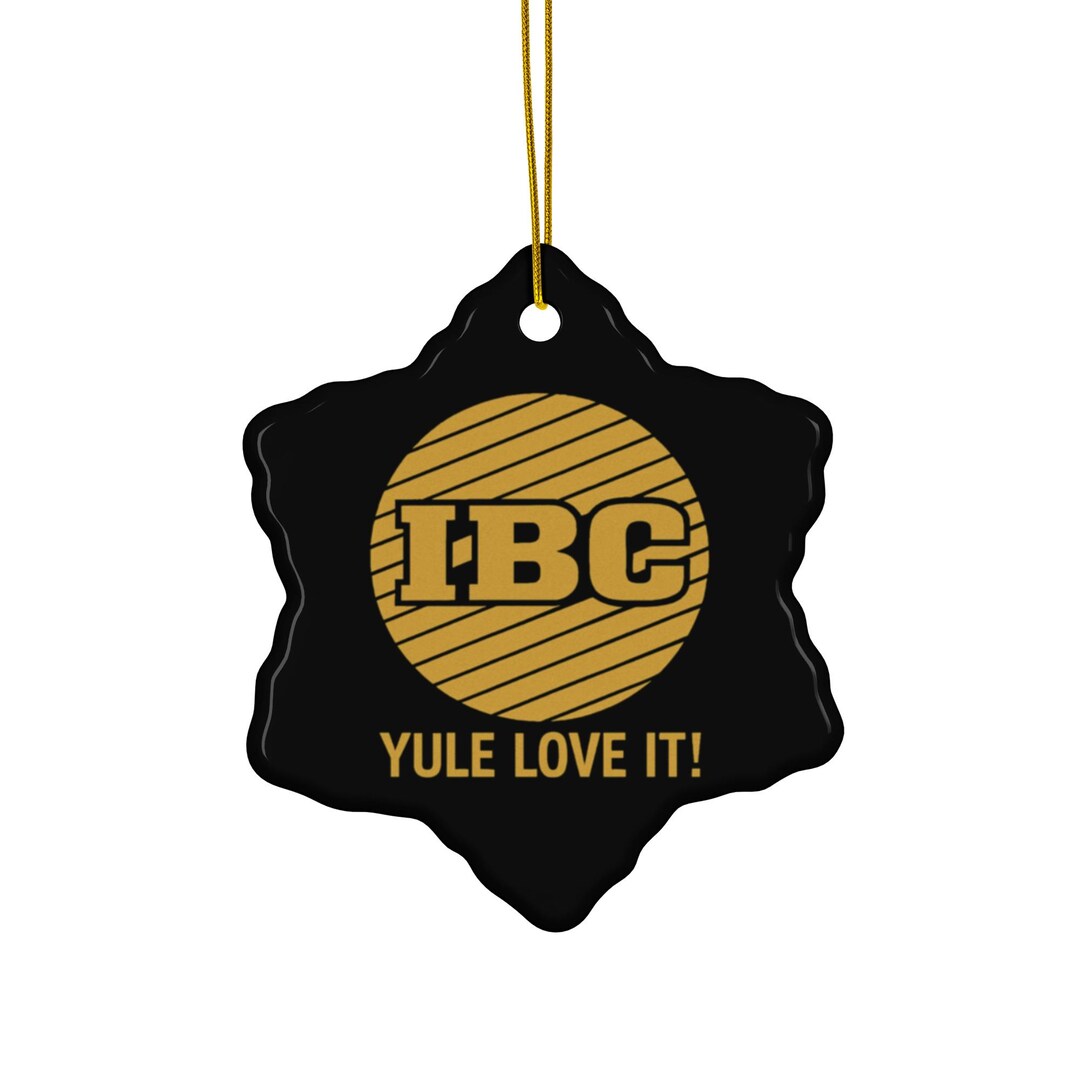 Funny Bah Humbug Christmas Ornament – Sarcastic Holiday Decor – Retro ...