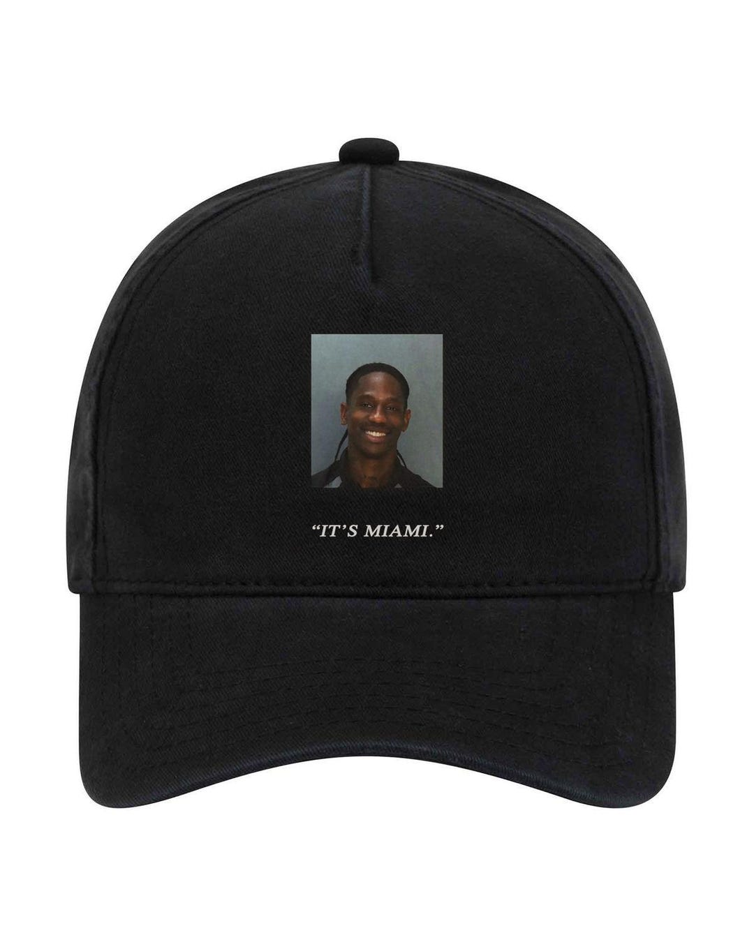 Travis Scott Free the Rage it's Miami Mugshot Hat - Etsy