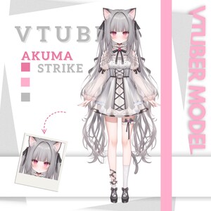 CUSTOM LIVE2D VTUBER MODEL Vtuber Model, Vtuber Asset, Vtuber ...