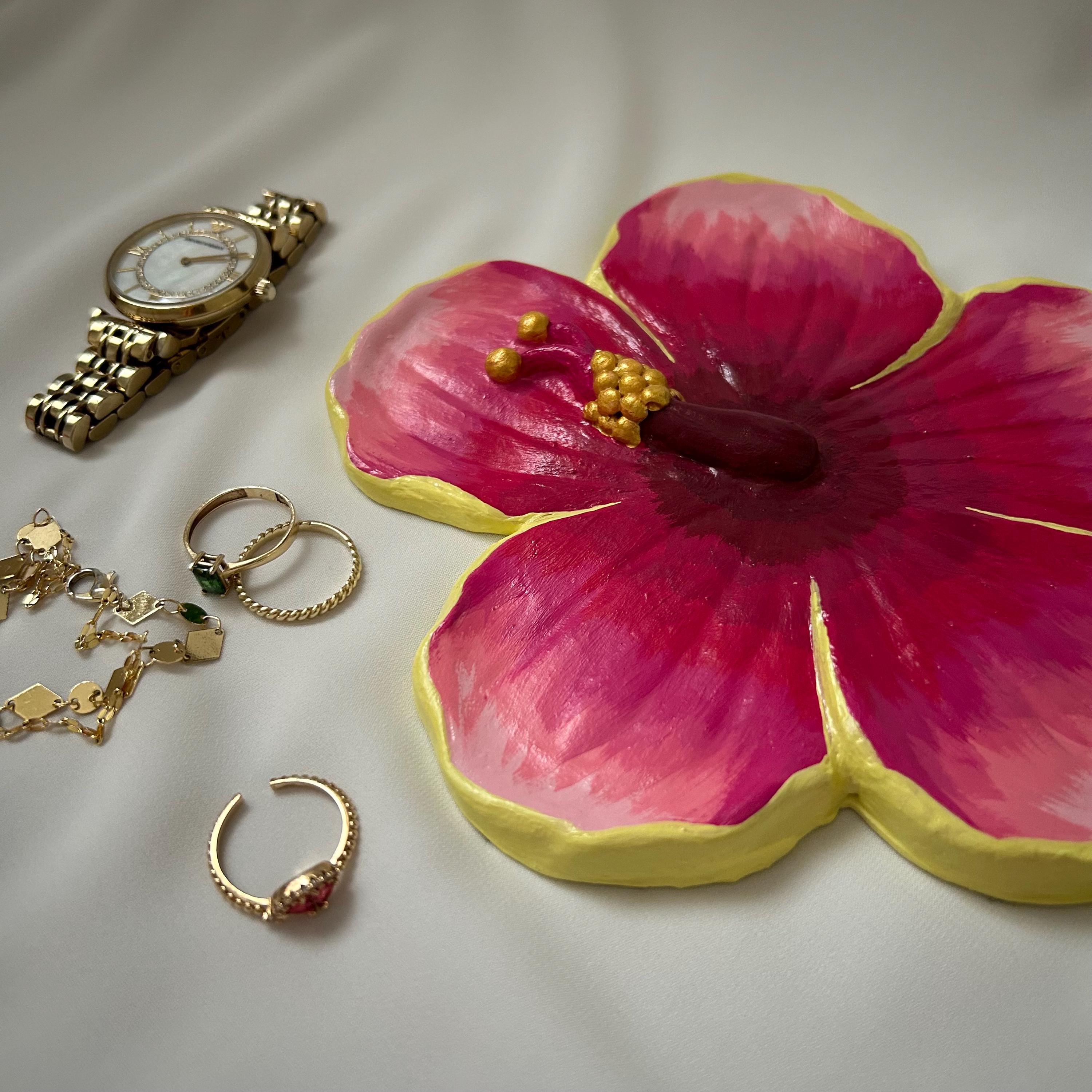 Pink Flower-shaped Ceramic Plate - Elegant & Charming Tableware for ...