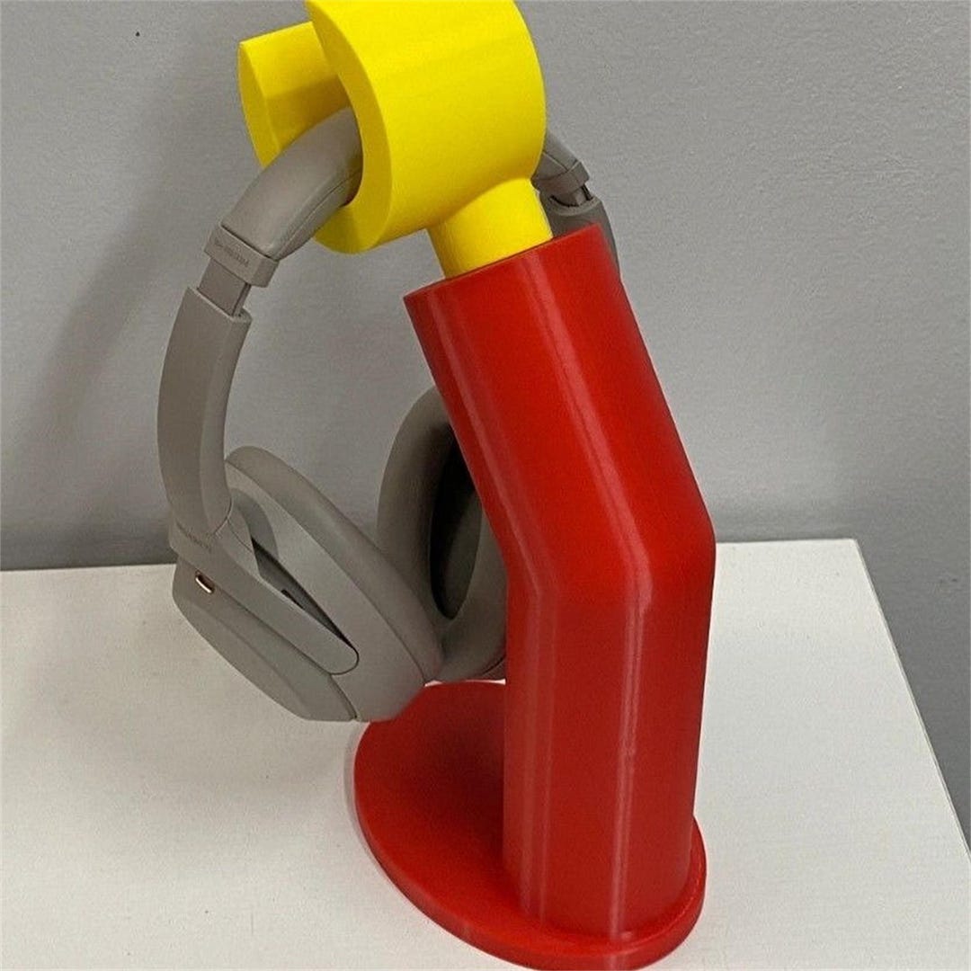 Unique Headphone Stander,3d-printed Accessory,creative Desk Organizer ...
