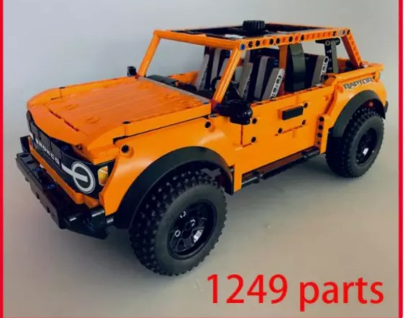 Technical Ford Raptor Bronco Offroad Building Blocks 1249 Pcs - Etsy