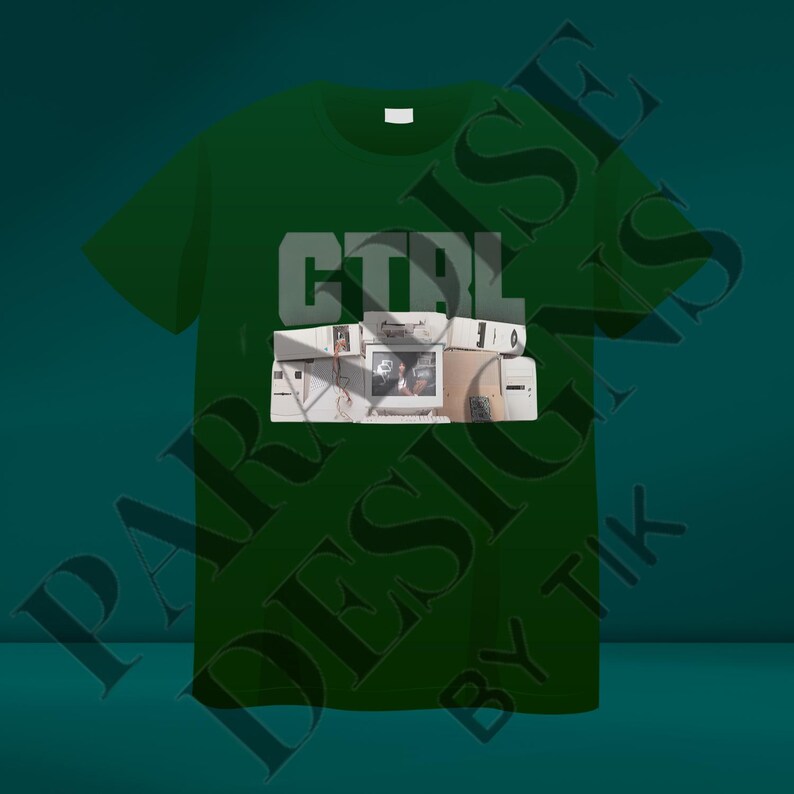 CTRL Album Cover Poster Trendy SZA Wall Art Digital Artwork Retro Music ...