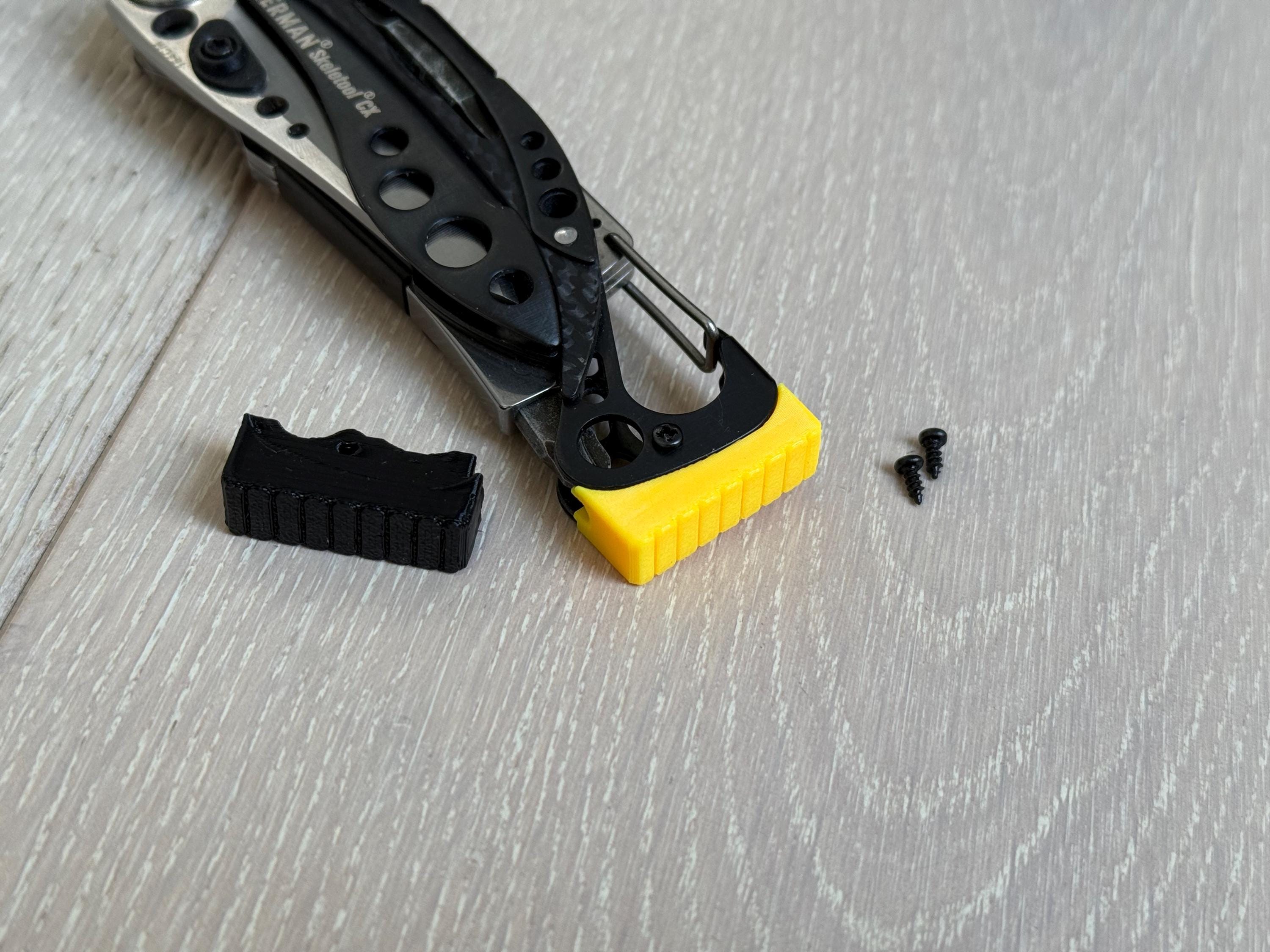 Leatherman Skeletool Striker Head MOD V2, Skeletool Hammer Head Upgrade ...