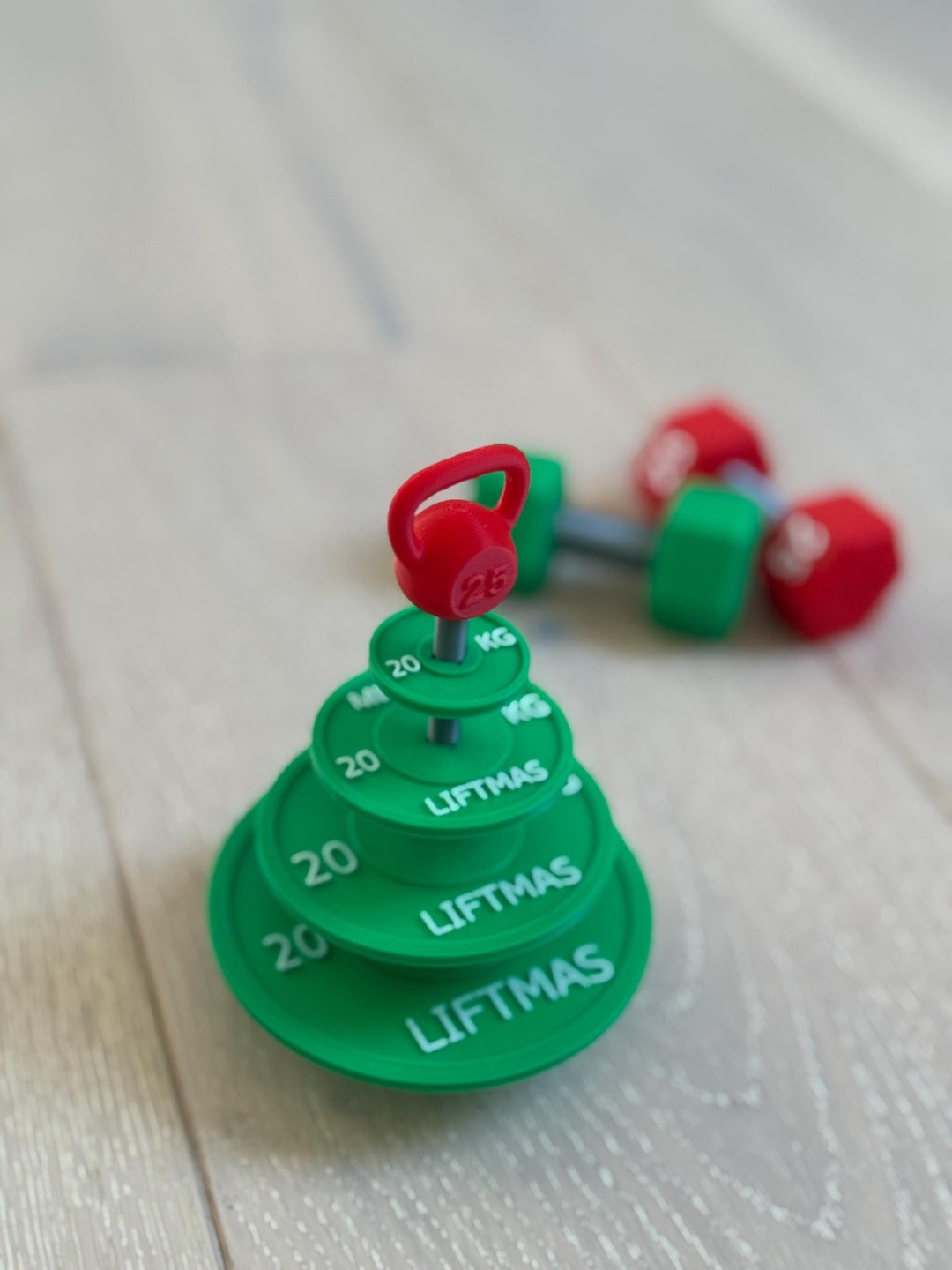 Gym Christmas Tree Ornaments, Perfect for Gym Lovers, Weightlifters ...